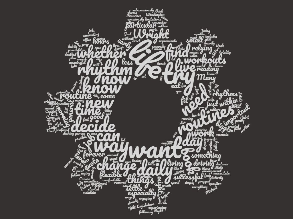 Rhythms and Routines – Novel Learning