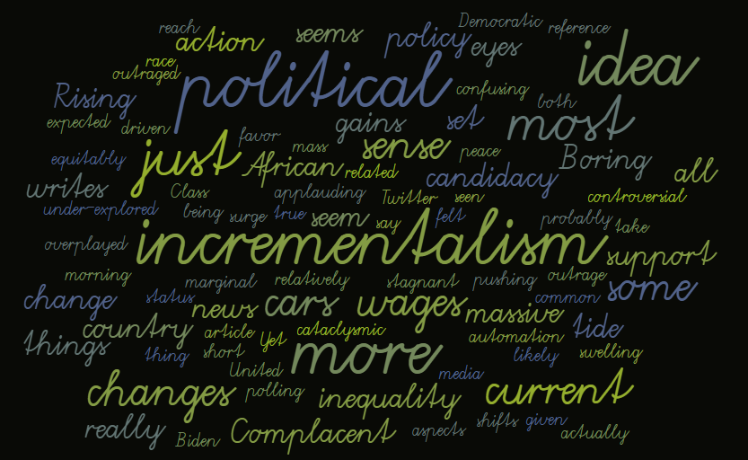 We Should Give Our Desire for Normalcy and Incrementalism More ...