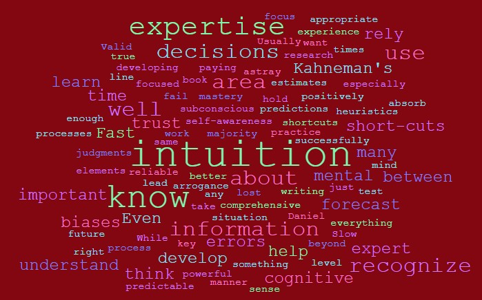 Expert Intuition – Novel Learning