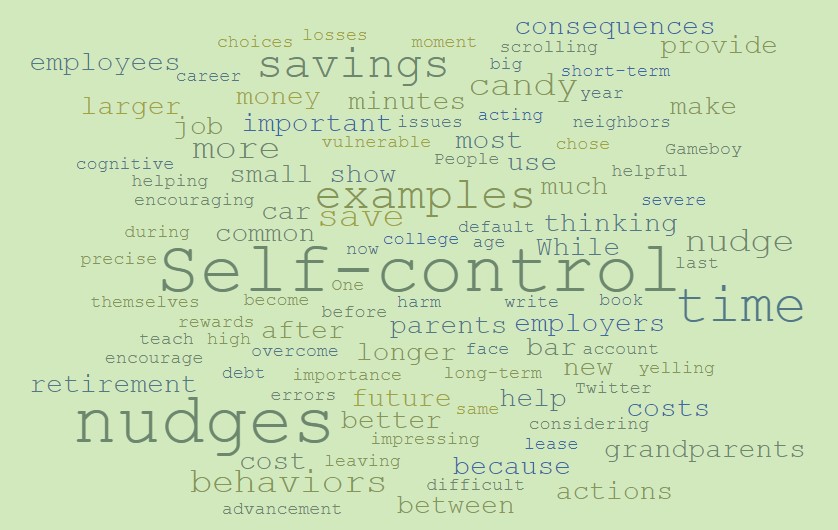 The Time for Nudges – Novel Learning