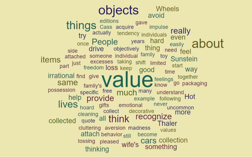 The Value of Objects – Novel Learning