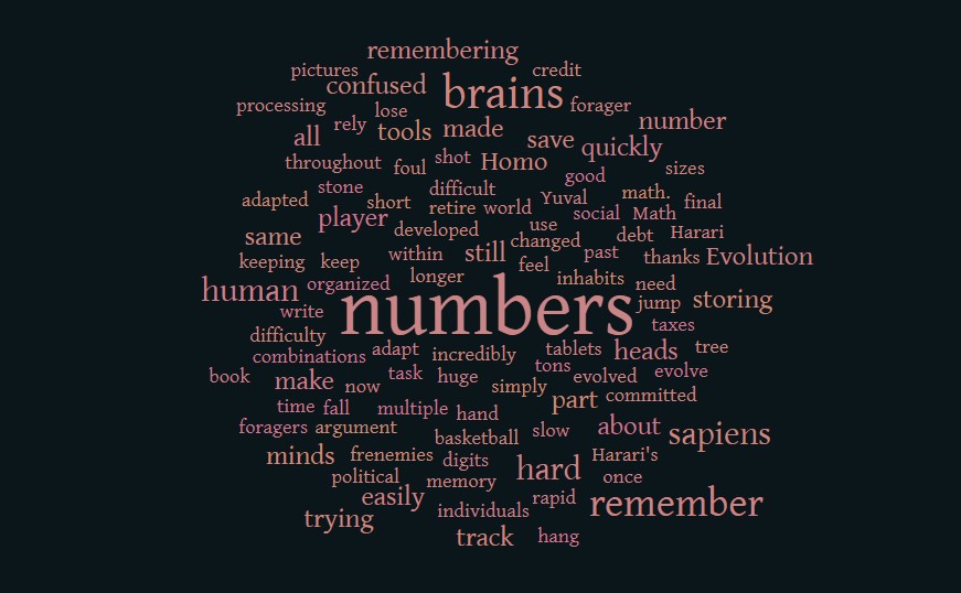 Remembering Numbers – Novel Learning